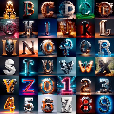 Star Wars Alphabet On Behance