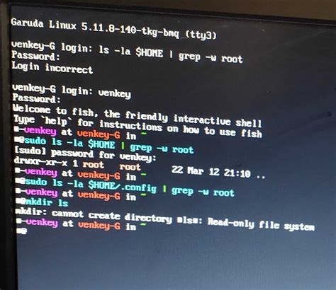 Configuration File Error Newbies Garuda Linux Forum