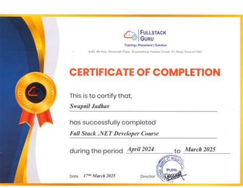 dotnet csharp softwaredevelopment learning certification swapnil jadhav