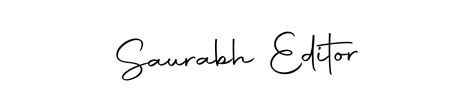 99 Saurabh Editor Name Signature Style Ideas First Class Autograph