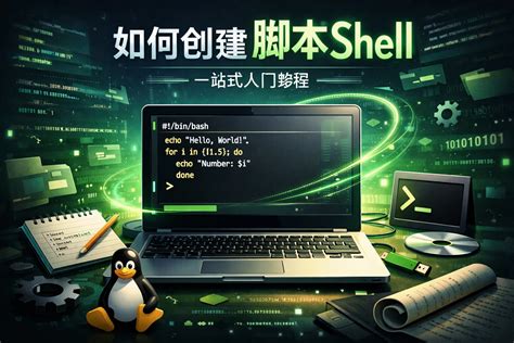 如何创建脚本shell