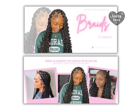 Braider Acuity Scheduling Template Premade Website Beauty