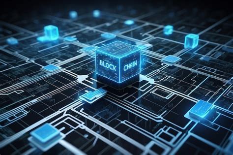 Blockchain Network Concept Distributed Ledger Technology Block Chain