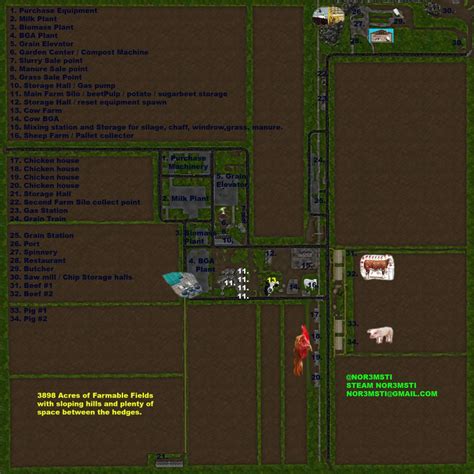STATES MAP V Farming Simulator Mod