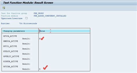 Fuction Module That Checks Addon Services Are Active Or Not Sapcodes