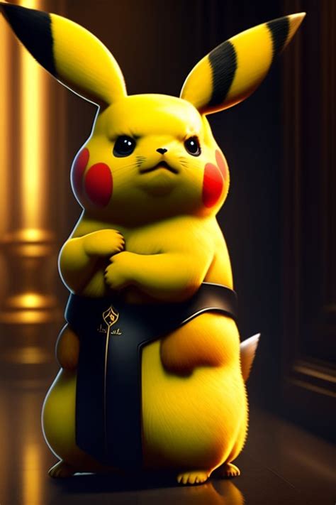 Lexica Pikachu As God Emperor Of The Universe