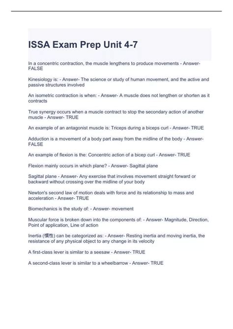 Issa Exam Prep Unit 4 Questions And Answers Graded A Issa Stuvia Us