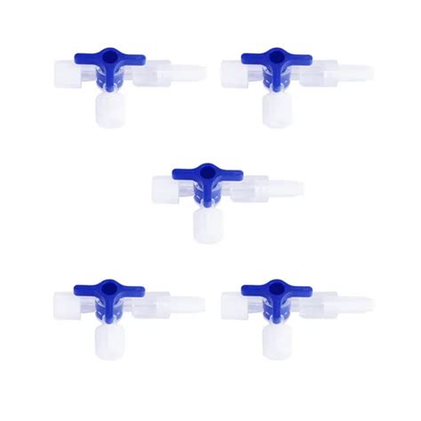 Flow Control Luer 3 Way Stopcock Venous Infusion Connecting Three Way