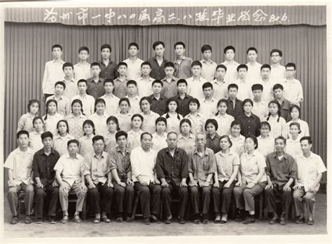 1980届8班毕业合影1980届沧州市第一中学