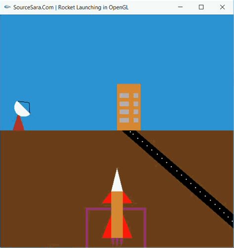 سورس پرتاب موشک با Opengl به زبان C سورس سرا