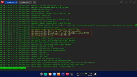 Deepin V Beta Dde Some Systemd Services Timeout When Stopping Issue
