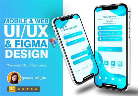Do Mobile App Design Ui Ux Figma Design Prototype For Web And Mobile