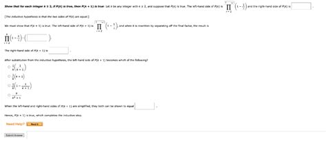 Solved [the Inductive Hypothesis Is Thot The Two Sides Of