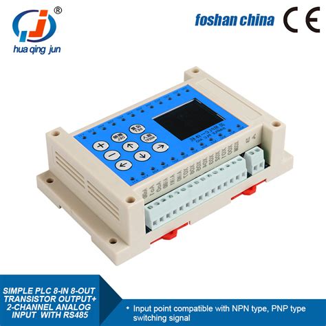 Osm 8 In 8 Out Transistor Output PLC Plus 2 Channel Analog Inputs 0 10V