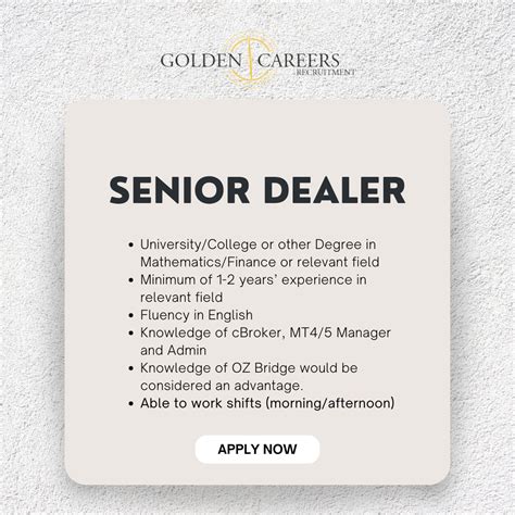 Golden Careers Recruitment Posted On Linkedin