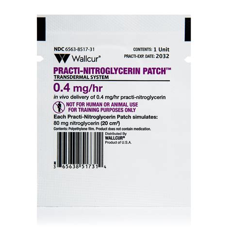 Practi Nitroglycerin Patch Medtech