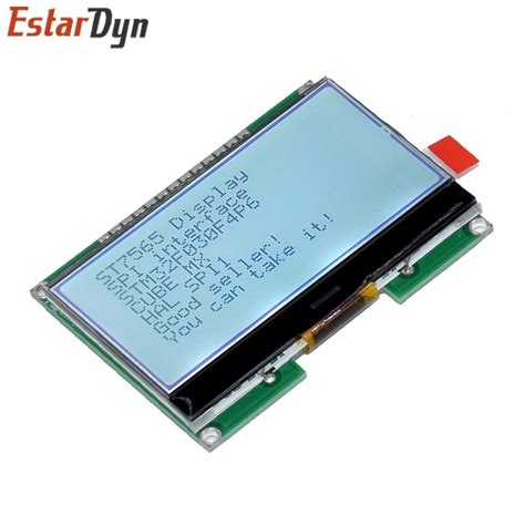 Lcd12864 12864 06d 12864 Lcd Module Cog With Chinese Font Dot Matrix