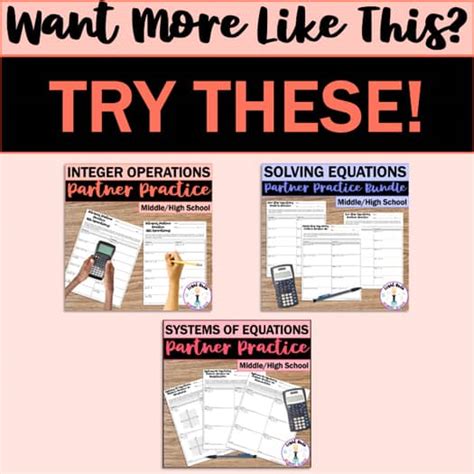 Simplifying Radicals Simplifying Square Roots Activities For Partners
