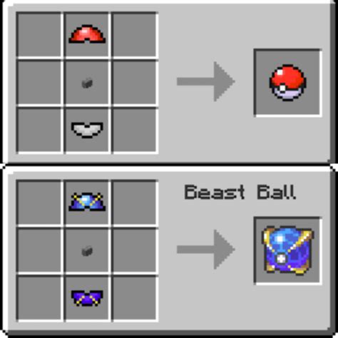 How To Make A Pokeball In Minecraft Pixelmon