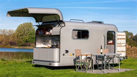 Wohnwagen Lume Traveler Schlafen Und Kochen Im Freien