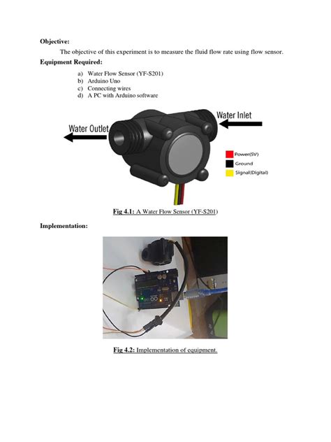 Measurement Of Fluid Flow Rate Pdf Equipment Physical Sciences