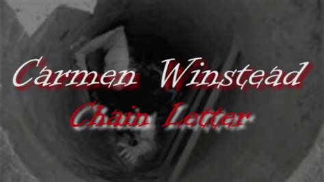 Chain Letter Of Carmen Winstead Urban Legend Youtube