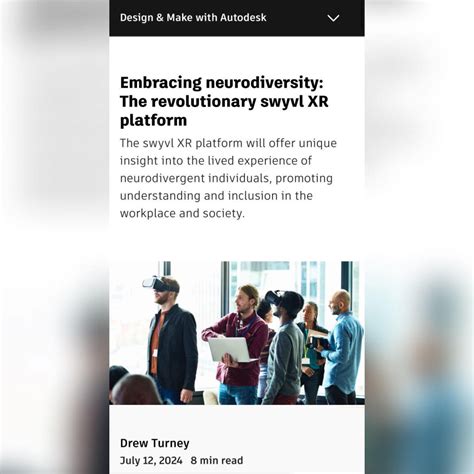 How Swyvl Uses Autodesk To Boost Neurodiversity Swyvl Posted On The Topic Linkedin