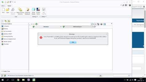 Solved Creo 20 Student Edition Error Message Ptc Community Solved Creo 20 Student Edition Error Message Ptc Community