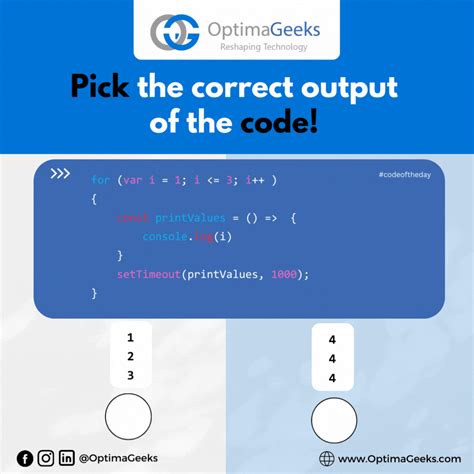 Optimageeks On Linkedin Programming Codeoftheday Javascript
