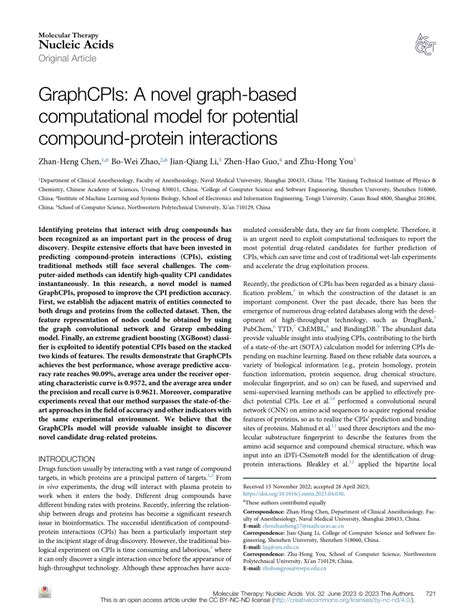 Pdf Graphcpis A Novel Graph Based Computational Model For Potential
