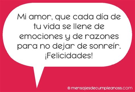 Introducir 70 Imagen Frases De Feliz Cumpleaños Para Un Amor Abzlocal Mx