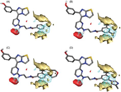 Flapv R 3 D Qsar Model Generated For The Raf1 Compounds A Alignment Download Scientific