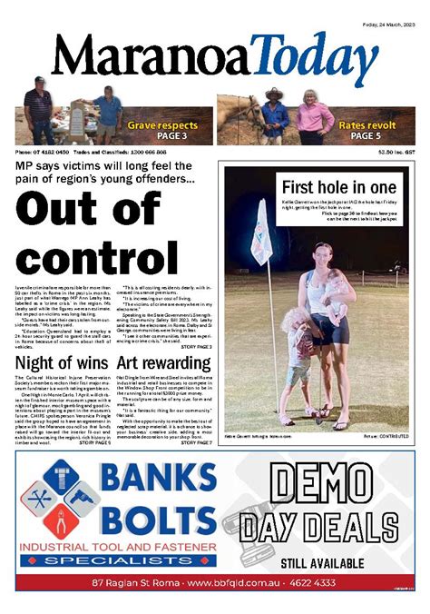 Maranoa Today 24th March 2023 Maranoa Today