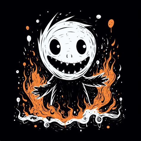 Premium Photo A Cartoon Character With A Big Smile And A Big Grin On