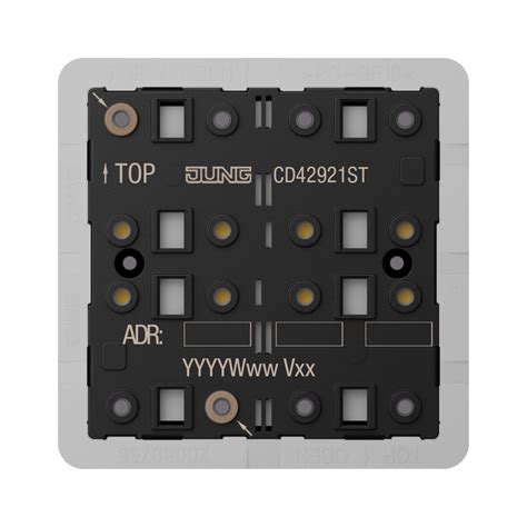 KNX Universal Push Button Module Gang F Secure CD ST