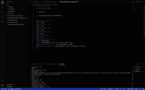 Shahab Mustafa On Linkedin I Build Marksheet In C C Very Easy Concept And Logic