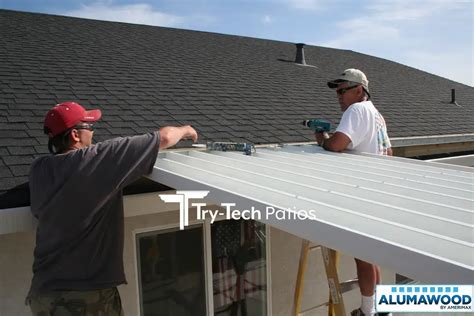 Attaching Cover Diy Aluminum Patio Covers Alumawood Diy Kits