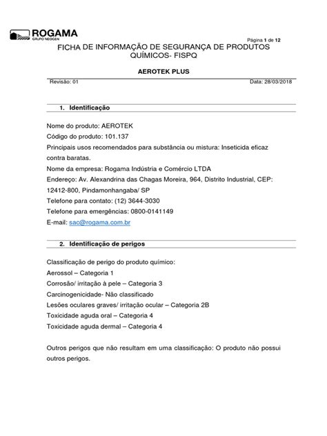 Aerotek Plus Pdf Embalagem E Rotulagem Temperatura