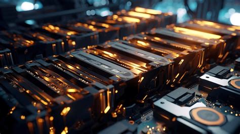 Premium Photo A Photo Of A Closeup Of Cryptocurrency Mining Hardware