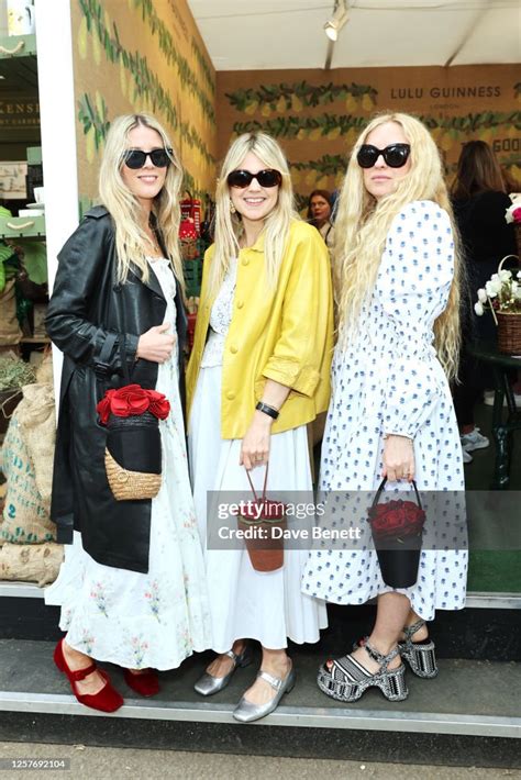 Gracie Egan Matilda Goad And Hannah Weiland Attend The Lulu Guinness