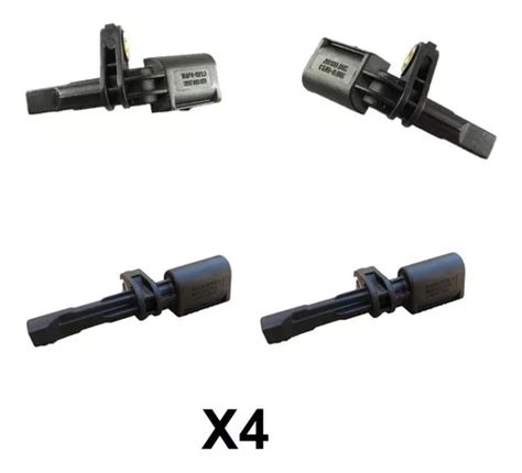 4x Sensor Abs Delanteros Y Traseros Vw Caddy 2017 Original Meses Sin