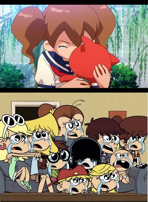 Loud Sisters Crying Over Akamarurudys Death By Aung09 On Deviantart