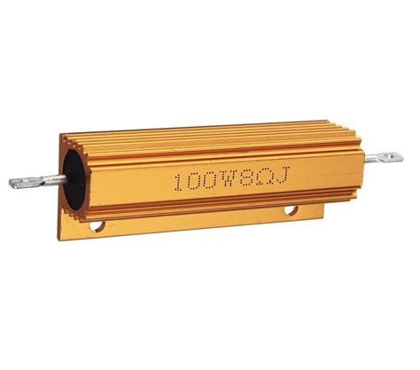 1 X 100 Watt Power Resistor Aluminium Shell Case Wire Wound Resistor 0