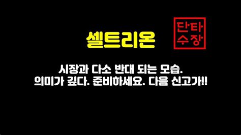 셀트리온 주가 전망 Youtube