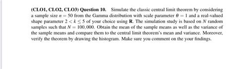 Solved Clo1 Clo2 Clo3 Question 10 Simulate The Classic