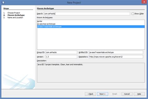 Java Enterprise Stuff Maven Javaee7 App In Netbeans 8