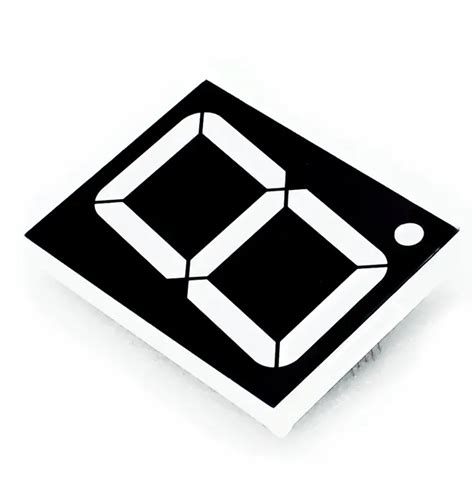 Single Digit 7 Segment Red Led Display 5 Inch Common Anode Makers