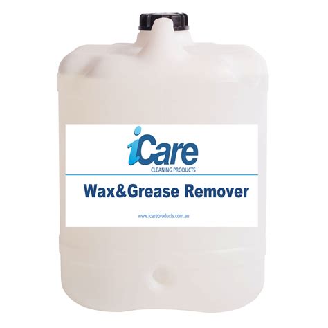 Wax And Grease Remover Icare Cleaning Products