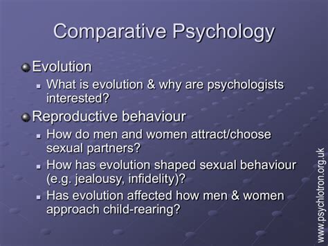 Comparative Psychology
