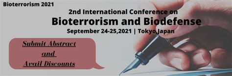 Bioterrorism Bioterrorism And Biodefense Conference Cpd Conferences